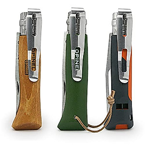 O-Clip Deep Carry Pocket Clip Compatible with Opinel® No8 and Slim Knives