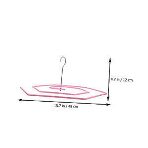 Alipis Stainless Steel Revolving Clothes Round Bed Sheets Round Blanket Indoor Clothes Drying Rack Clothes Drying Rack Folding Indoor Laundry Racks for Drying Clothes Clothesline Outdoor