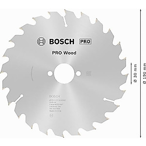 Bosch 2608641185 Circular Saw Blade "Top Precision" Opwoh 7.48inx30mm 24T