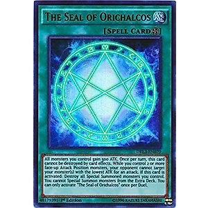 Yu-Gi-Oh! - The Seal of Orichalcos (DRL3-EN070) - Dragons of Legend: Unleashed - 1st Edition - Ultra Rare