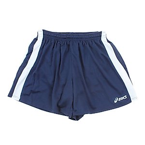 ASICS Women's Medley Short (Small, Navy-White)