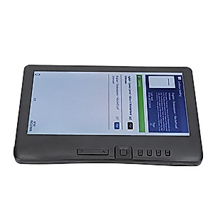 EBTOOLS 7in Color TFT LCD E Reader with HD 800x480 Screen, 16GB Storage, Mechanical Navigation Button, EPUB PDF TXT Support, with Protective Cover (8GB)