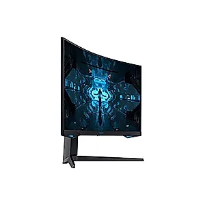 SAMSUNG 32” Odyssey G7 Series WQHD (2560x1440) Curved Gaming Monitor, 240Hz, 1ms, HDMI, G-Sync, FreeSync Premium Pro, LC32G75TQSNXZA