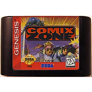 Comix Zone – (Sega Genesis) – Reproduction Video Game Cartridge