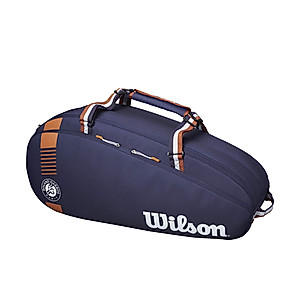 WILSON Roland Garros 6 Pack Tennis Bag - Navy/RedClay