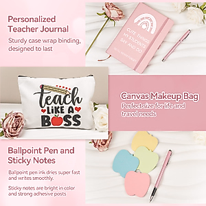 Best Teacher Appreciation Gifts for Women - Mothers Day Gifts & Unique Teacher Birthday Gift for Coworker - Personalized Inspirational Basket for Back to School - Stainless Steel Tumbler