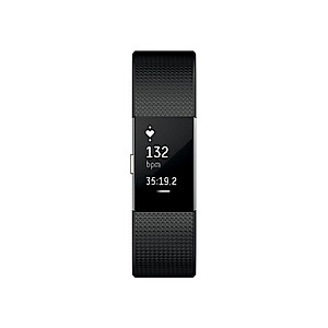 Fitbit Charge 2 Fitness Wristband, Large