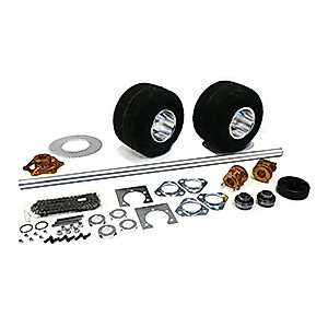 The ROP Shop | 36 Inch Shaft Kit for Trike Drift Bikes includes (2) Go Kart Tires 11x6.00-5