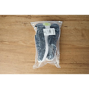 konhill Women's Comfortable Walking Shoes - Tennis Athletic Casual Slip on Sneakers 7 US Dark Grey/Grey,37.5