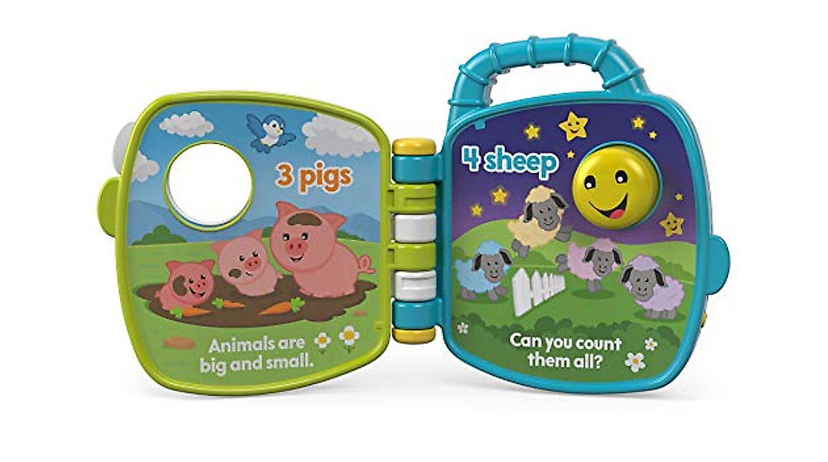 Fisher-Price Laugh & Learn Counting Animal Friends Book | Baby ...