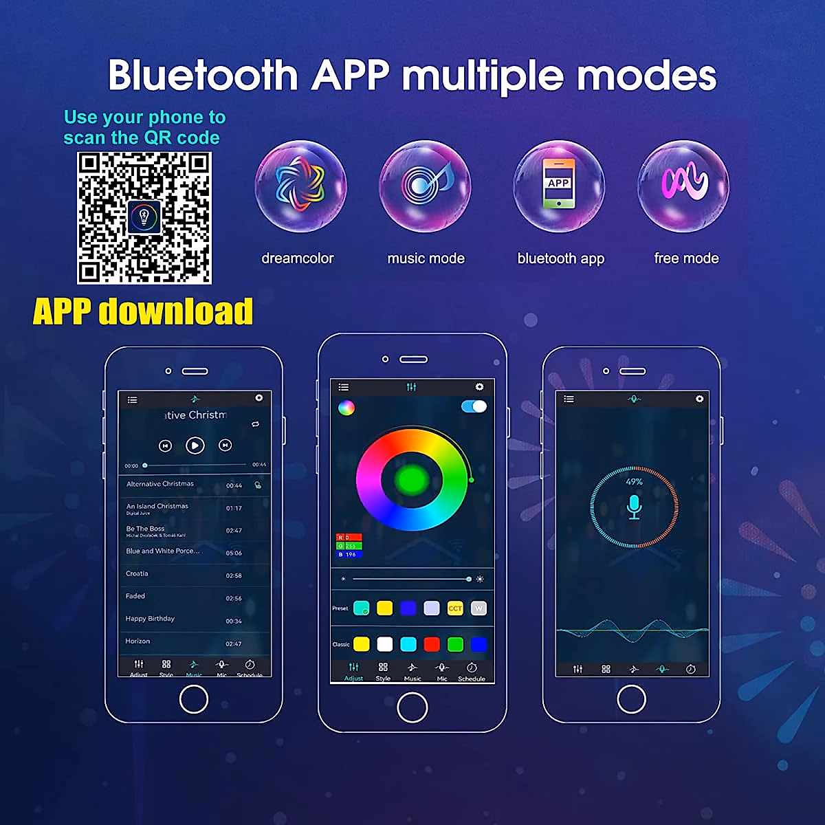 LENIVER LED Spiral Floor Lamp, Unique 3 Color Dimmable Standing Lamp, Modern Creative Standing Pole Lamps with Remote Control for Living Room, Bedroom and Office - Black