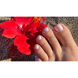 Toe Ring | Hawaiian Breeze 14K Gold Fill Adjustable Toe Ring | 14k Gold Filled
