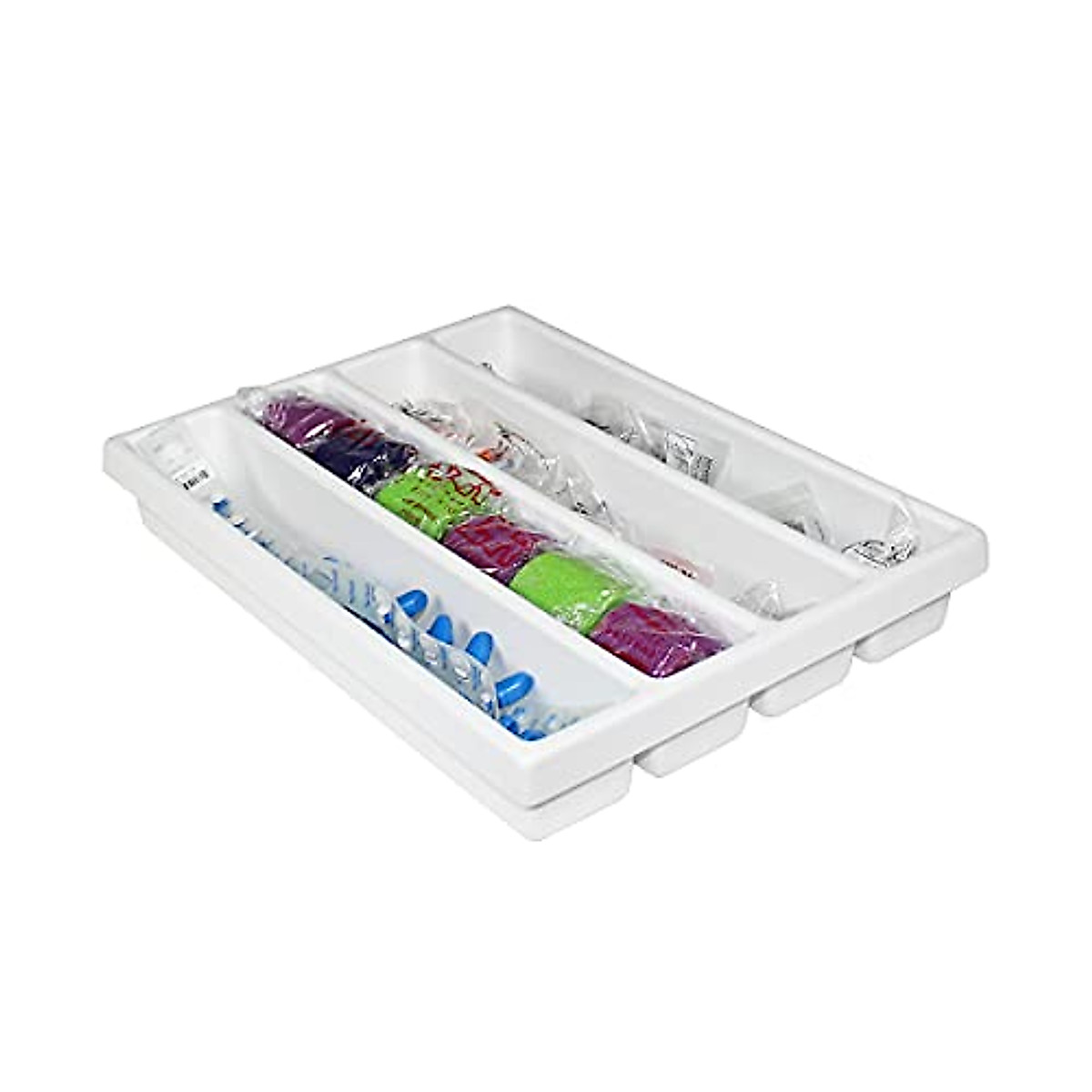 TrippNT 4 Long Compartment Drawer Organizer