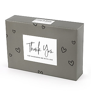 All Ewired Up 30 Thank You For Showering Me With Love Cards, Bridal Shower Thank You Notes, Baby Shower, Wedding, any occassion