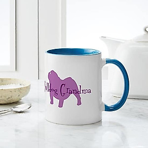 CafePress Bulldog Grandma Mug Ceramic Coffee Mug, Tea Cup 11 oz