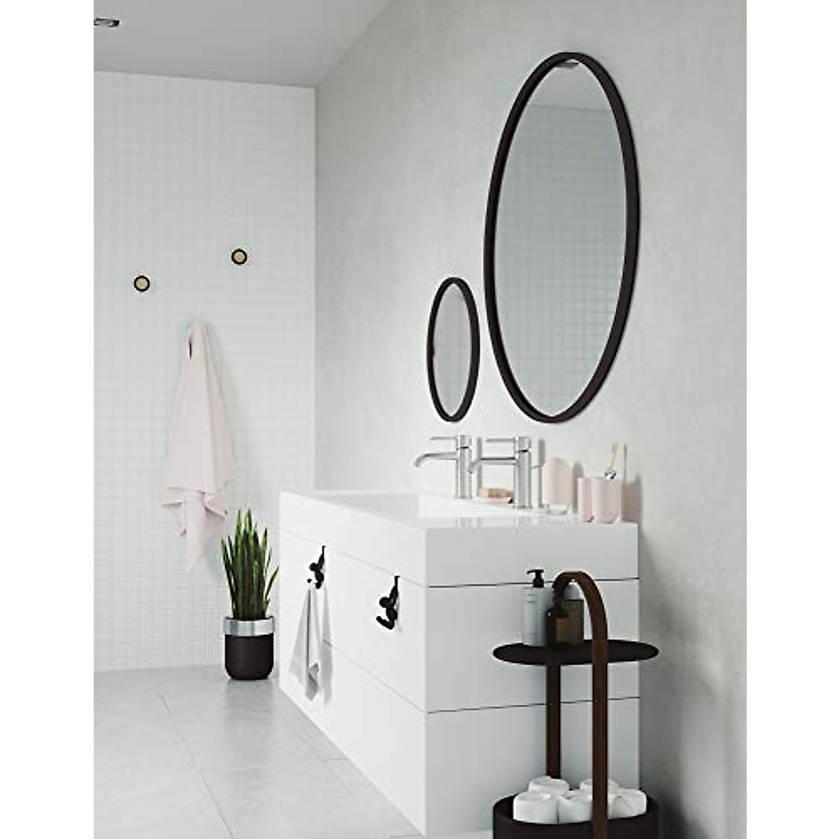 Umbra Touch Collection, W9×D14×H2cm, Blush Pink