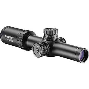 BARSKA Level HD 1-4x24mm Level HD Riflex, 40mm, Black (AC12798)