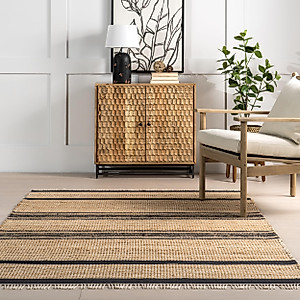 nuLOOM Ananya Area Rug, 5x8, Natural