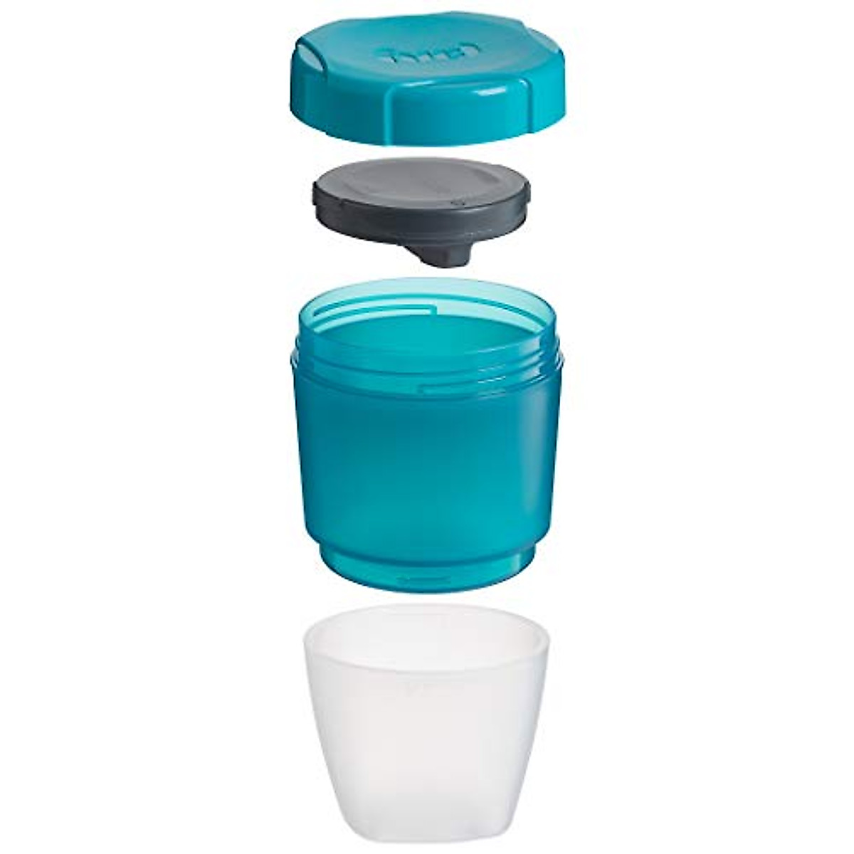 Trudeau Yogurt/Granola Container, Medium, Tropical