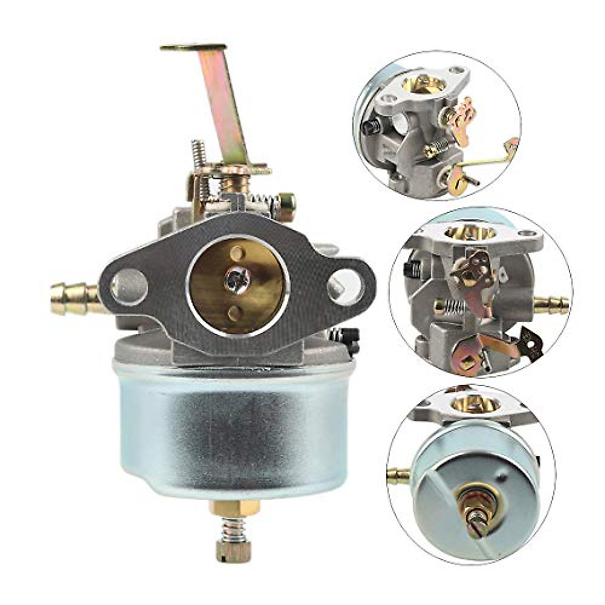 Carburetor for Tecumseh 632230 632272 H30 H50 H60 HH60 Engines Carb Fits many tecumseh 5&6 HP 4 cycle engines on snowblowers & troy bilt horse tillers