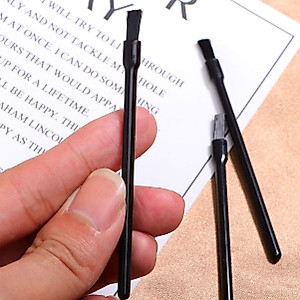 100PCS Disposable Lip Brush Applicator Disposable Lip Gloss Brushes Lipstick Wands Applicator Flat Brush Makeup Cosmetic Tools