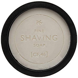 Captain Fawcett's Handcrafted Luxurious shaving soap with wooden bowl ((110g/3.88oz))- With fresh top notes of Pine Needle, Sandalwood & Amber, Elemi, | great for personal and professional use
