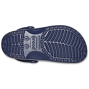 Crocs Unisex-Adult Classic Clogs (Best Sellers), Navy, 10 Women/8 Men