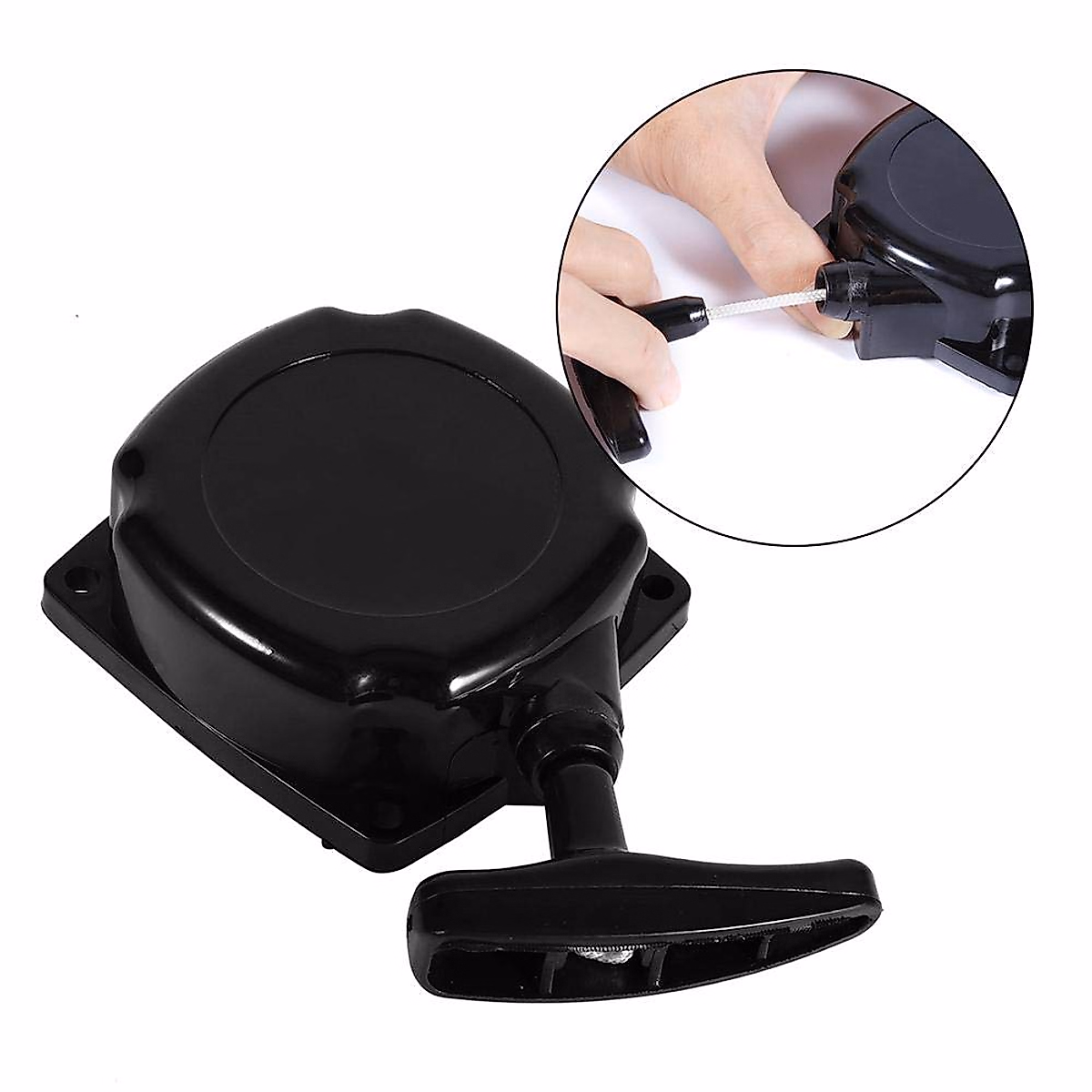 Keenso 49cc Pull Start, 49cc Electric Start Mini Motorcycle Dirt Bike for 33 43 47 49 CC ATV 2 Stroke Scooter