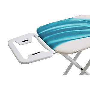 Mabel Home Ironing Board Made in Europe, Adjustable Height, Deluxe, 4-Leg, + Extra Cover, Easy Storage,3 Different Model & Sizes, Deluxe 44" x 14"