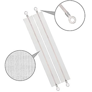 Impulse Sealer Repair Kits for LinsnField 16-inch Sealer Pros, PTFE & Width of 5-mm Heat Seal Strips, Pack of 6