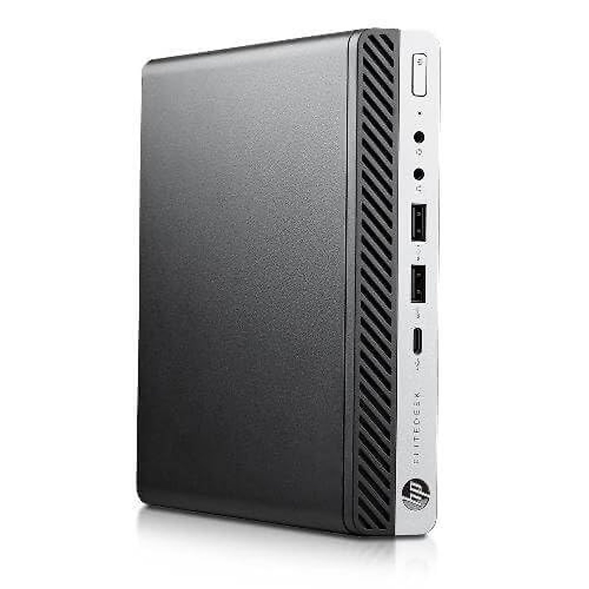 HP EliteDesk 800 G4 Mini Tiny Business PC, Intel Hexa-Core i5-8500T up to 3.5GHz, 16GB DDR4 RAM, 256GB NVMe SSD, Dual Monitor Support, WiFi, Bluetooth, HDMI, DisplayPort, Win11 Pro 64-bit (Renewed)