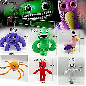 FBDCYIA Garten of Banban Plush Toy, 10'' Garten of Ban ban Plushies Toys for Fans and Friends Stuffed Animal Plush Doll, Birthday Party Gift for Best Friends and Kids，Souvenir (1pcs red)