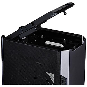 Phanteks (PH-ES217A_AG02) Evolv Shift 2 Air Mini-ITX case, Fabric Side Panels, Aluminum Panels, D-RGB, Anthracite Grey