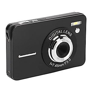 2.7 Inch 4K 56MP Small Digital Camera, Anti Shaking 20X Zoom Digital Camera with Fill Light, Equipped with Rechargeable Lithium Ion Battery and USB Data Cable for Travel, Wedding