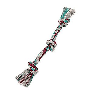 Mammoth Flossy Chews Color Rope Tug – Premium Cotton-Poly Tug Toy for Dogs – Interactive Rope– Dog Chew Toy