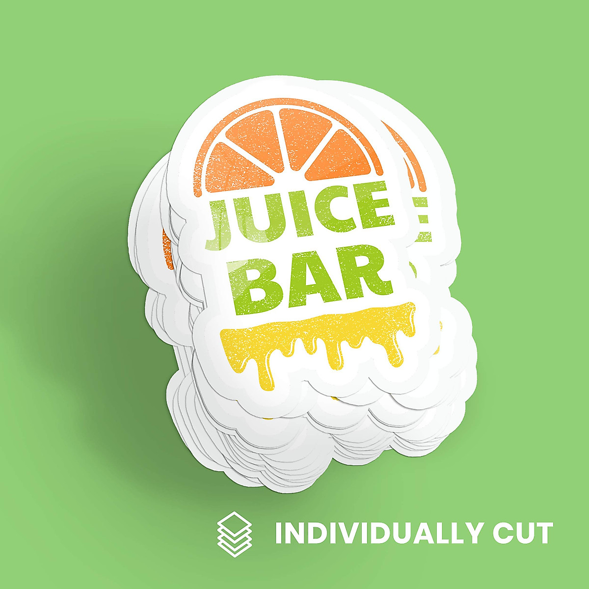 Hot4TShirts Personalized Stickers — Custom Vinyl Stickers Labels for Business, Weddings, Birthday Parties, Gifts — 50 Pack (2" Die Cut)