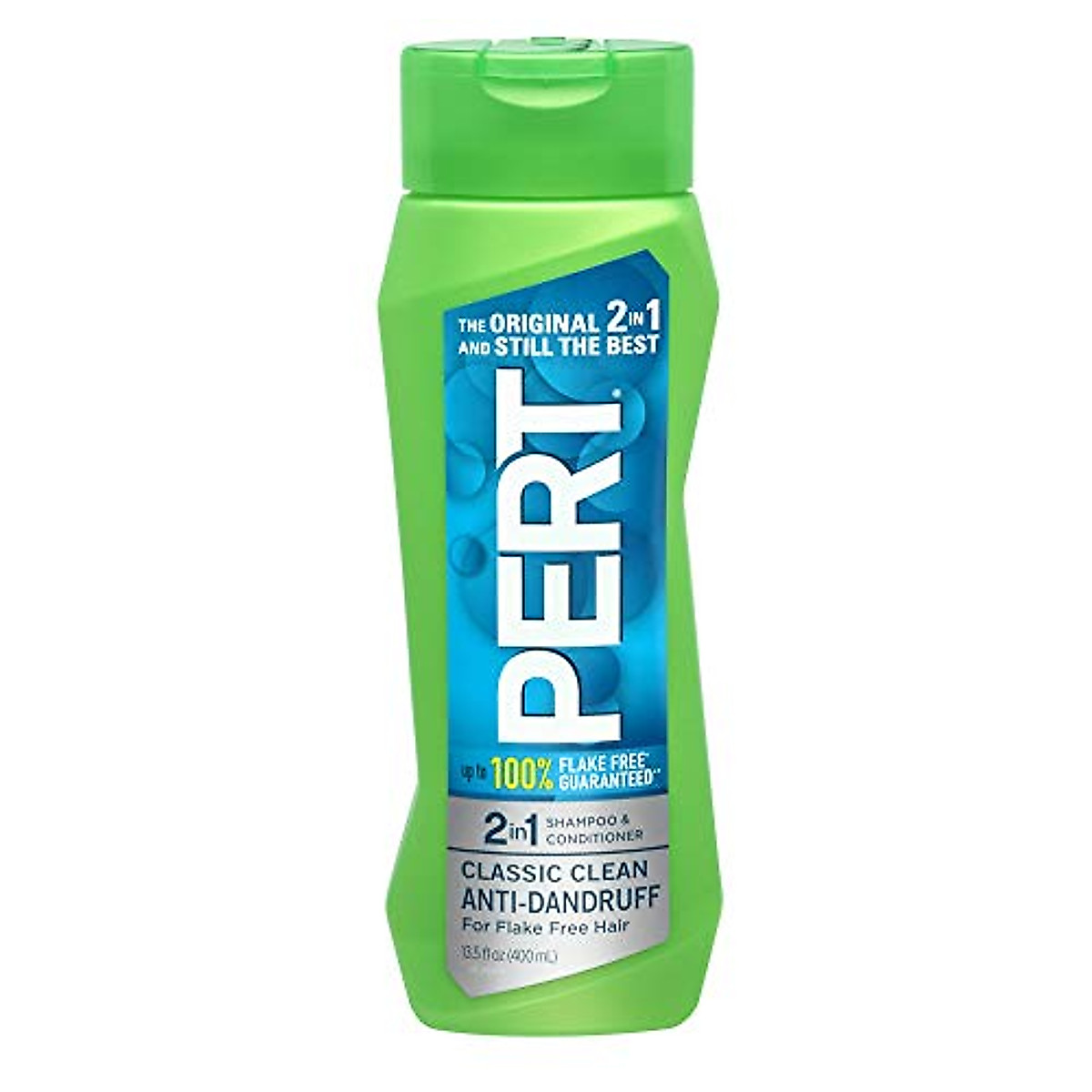 PERT 2 IN 1 Shampoo and Conditioner, Anti-Dandruff, 13.5 Fl. Oz (Pack of 6)