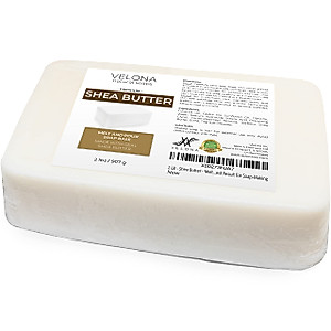 velona 2 LB - Shea Butter - Melt and Pour Soap Base SLS/SLES free | Natural Bars for The Best Result for Soap-Making