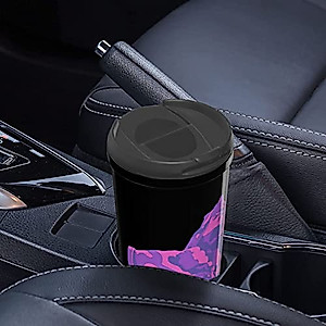 LOREBUTY Glass Band Animals Coffee Mug With Lids 12oz Insulated Car Mugs Double Wall Vacuum Reusable Travel Coffee Cup For Hot/Ice Drinks Coffee Teas