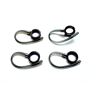 4pcs New Earhooks Earloops Clips Compatible with Motorola Boom 2+, Boom 2, Boom, HX600, Elite Flip HZ720, H17, H17txt, H19, H19txt, HX550, H525, H520 Wireless Headsets