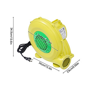 Inflatable Bubble House Bubble Tent with 350w Air Blower, PVC Commercial Outdoor Transparent Room Bubble Tent for Camping, Parties, Garden Picnic(118" Diameter, 78" Tunnel)