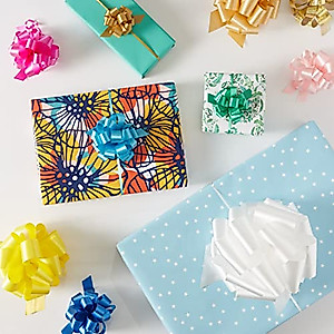 Berwick The Perfect Bow Pull Ribbon, 5.5" Finished Size with 20 Loops, White, 50 Piece