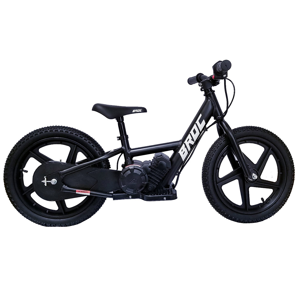 BROC USA Ebike for Kids, 16 Inch 24V Battery Operated, Black