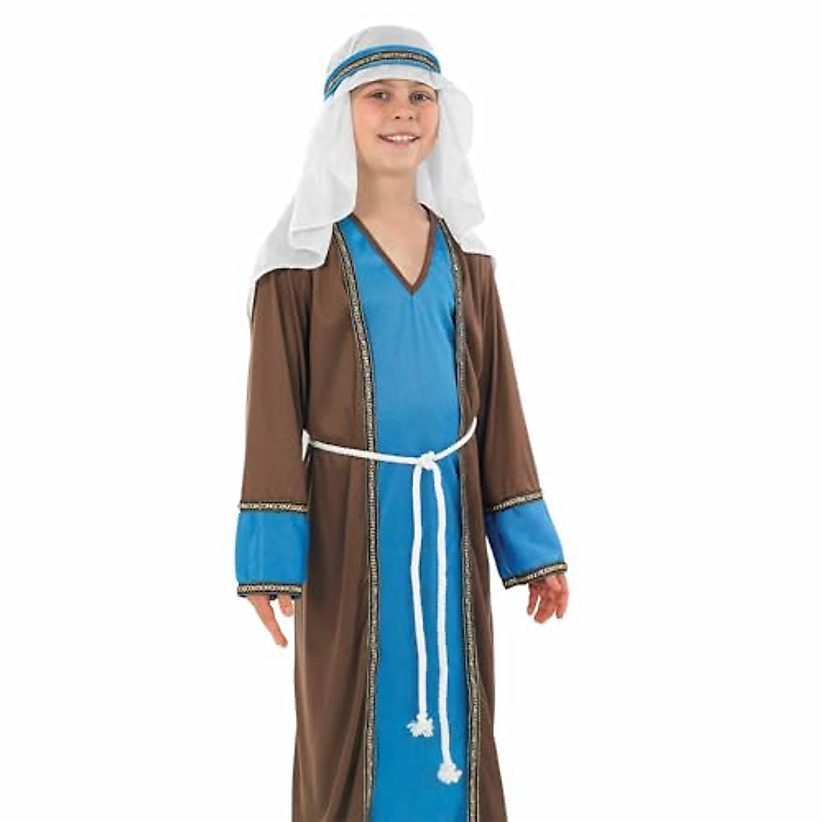 fun shack Kids Joseph Costume Kids, Boys Joseph Costume For Boys, St Joseph Costume for Kids, Saint Joseph Costume Kids, X-Large