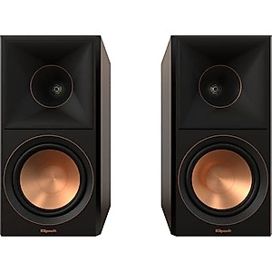 klipsch Reference Premiere RP-600M II Walnut Bookshelf Speakers