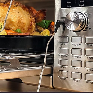 Nuwave Genuine Replacement Temperature Probe, Guaranteed to Fit & Work Seamlessly, Sold by Original Manufacturer, Compatible with Every Bravo XL Air Fryer Oven Models 20801,20802, 20811, 20850