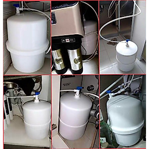 PureSec Water Storage Tank Ball Valve 1/4 inch O.D.RO Tubing x 1/4 inch female pipe thread Push-Fit Elbow Shut-Off Valve