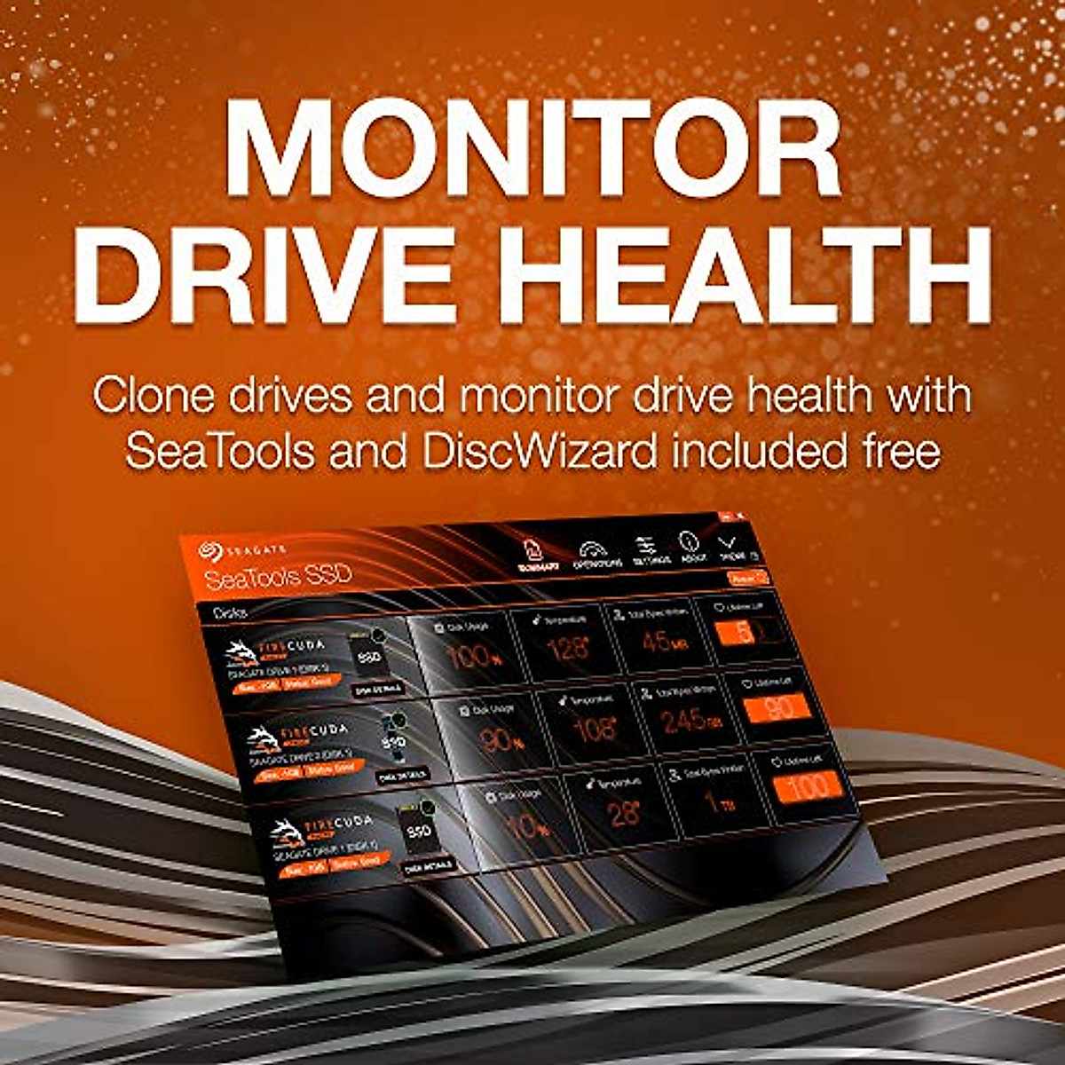 Seagate Firecuda 510 500GB Performance Internal Solid State Drive SSD PCIe Gen3 X4 NVMe 1.3 for Gaming PC Gaming Laptop Desktop - 3-year Rescue Service (ZP500GM3A001)