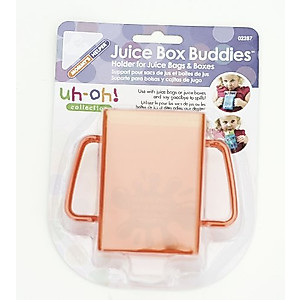 Mommy's Helper Juice Box Buddies, Orange, 3-Pack