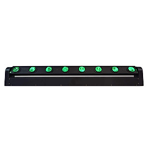 Rockville MOTIONSTRIP Motorized Moving Head RGBW Color Strip Wash/Beam Light Bar